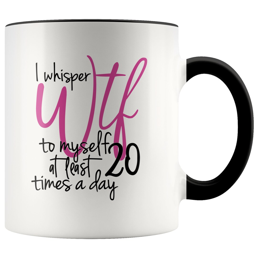 WTF Mug - Etsy
