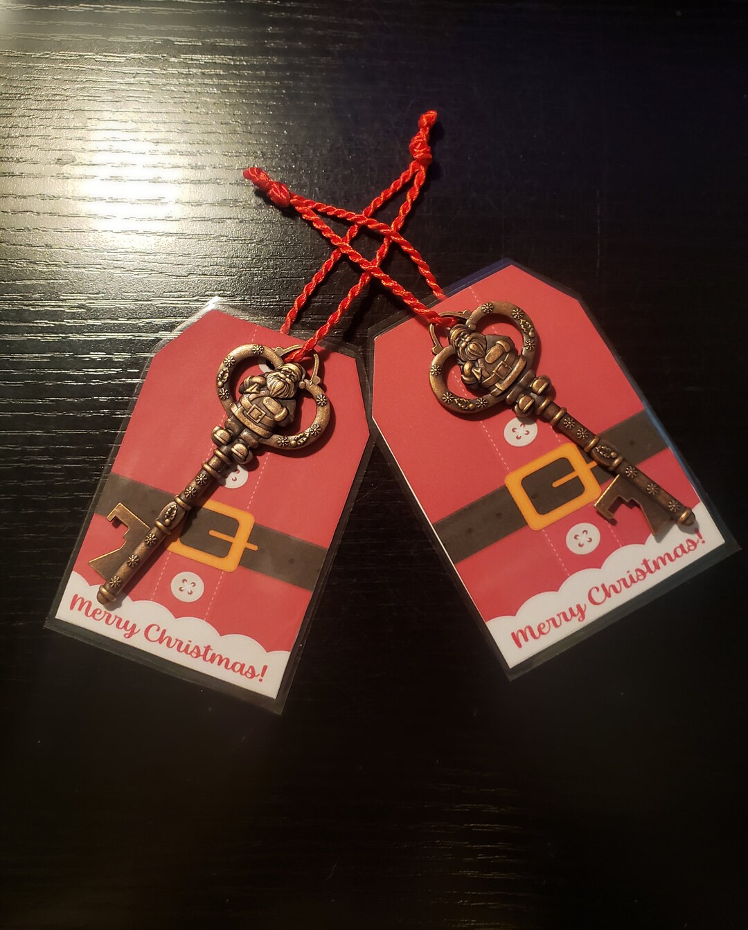 Santa Key - Etsy