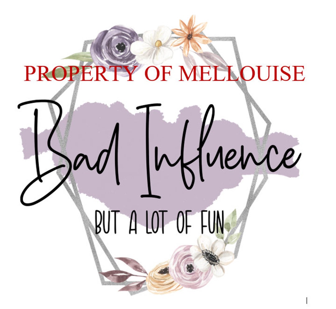 Bad Influence PNG - Etsy
