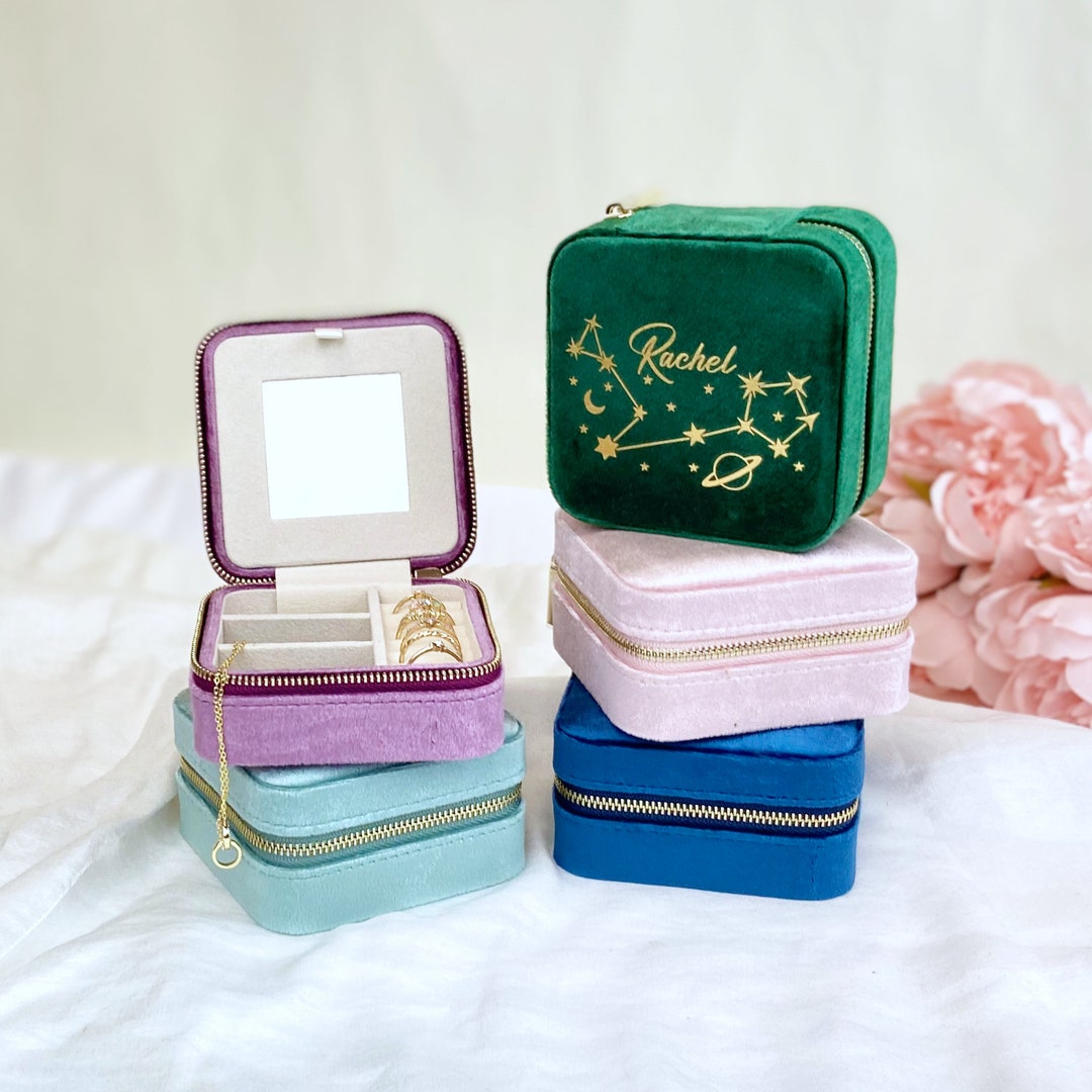 Personalised Star Sign Birthday Gift, Zodiac Sign Jewellery Box, Star ...