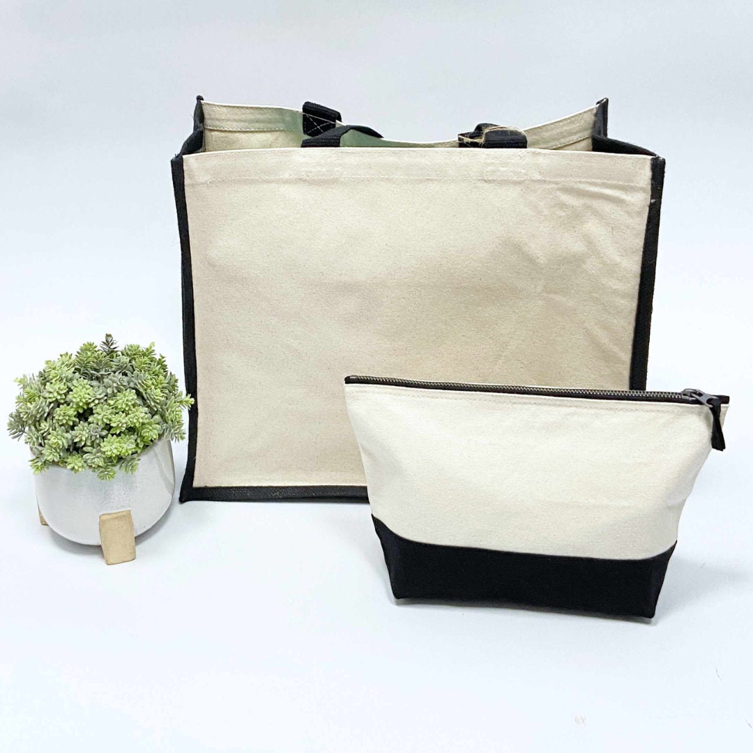 Personalised Initial Tote Bag - Etsy UK