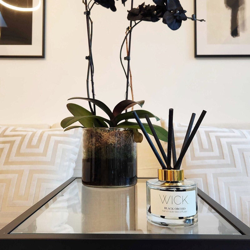 Black Reed Diffuser - Etsy UK