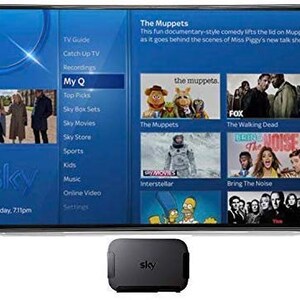 Sky Q Mini Box Wall Bracket in Black Q-view MWB-SKYQWB - Etsy