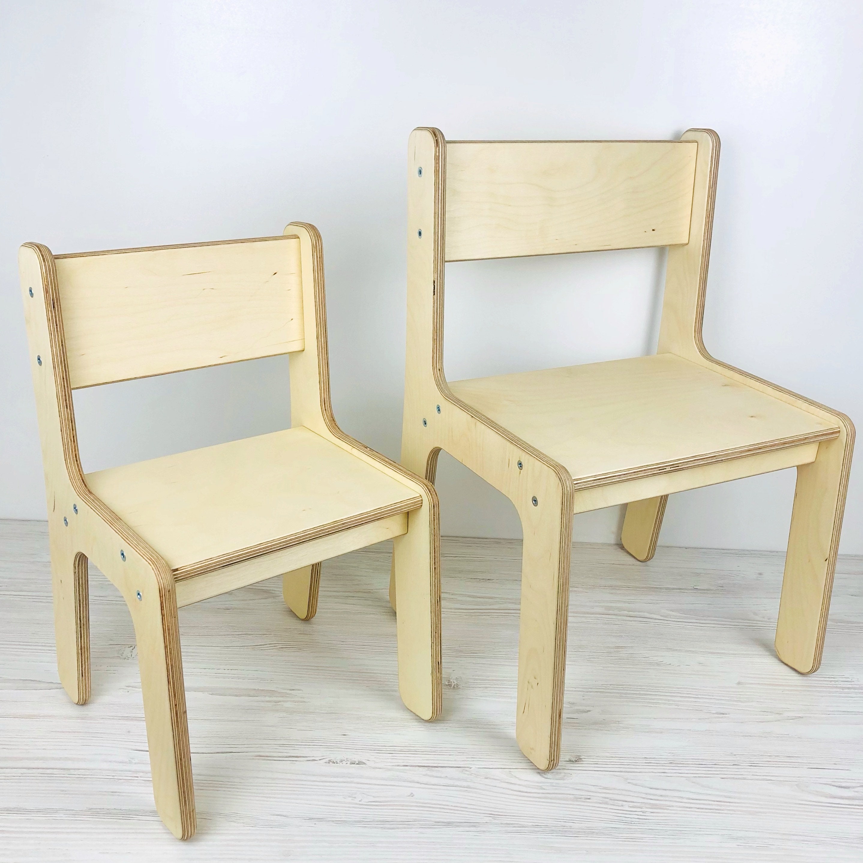 Wooden baby chair with name Personalized chair for kids | Etsy