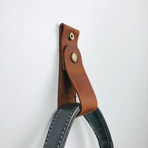 Leather Wall Hook - Etsy