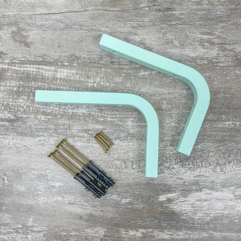 Colorful Shelf Brackets – Wooden Supports for DIY Shelves - Etsy UK