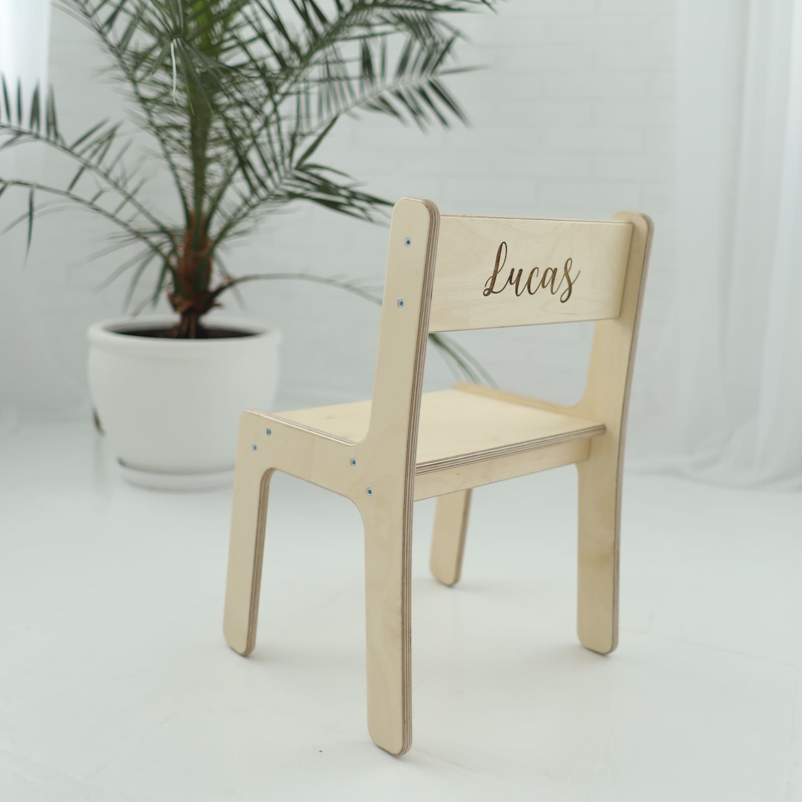 Wooden Baby Chair With Name Personalized Chair for Kids - Etsy