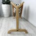 Double Sided Wooden Shoe Stand | Unique Shoe Rack for Entryway | 6 Pair ...