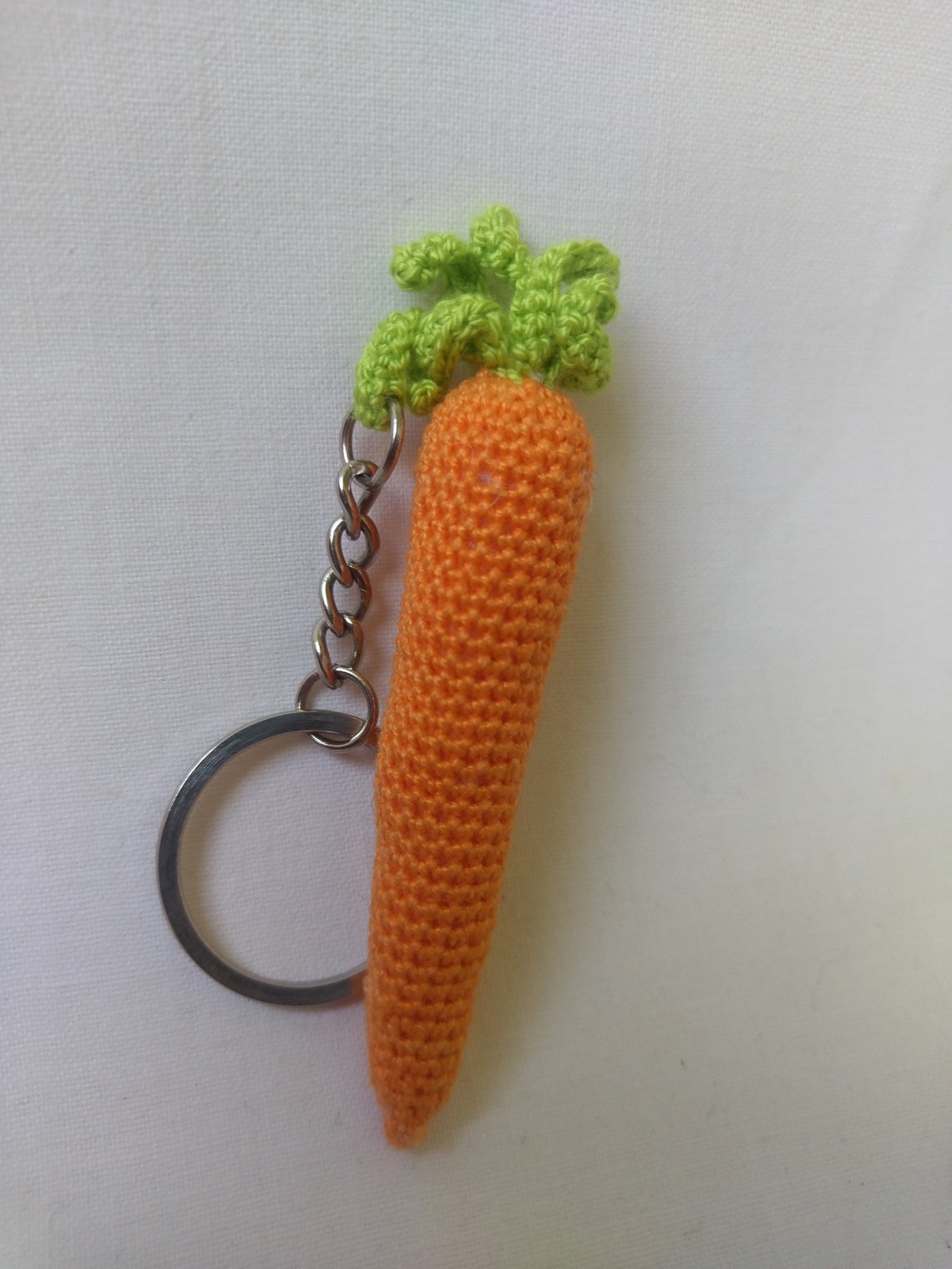 Keychain Crochet,crocheted Carrot,crochet Vegetables, Play Food,soft ...