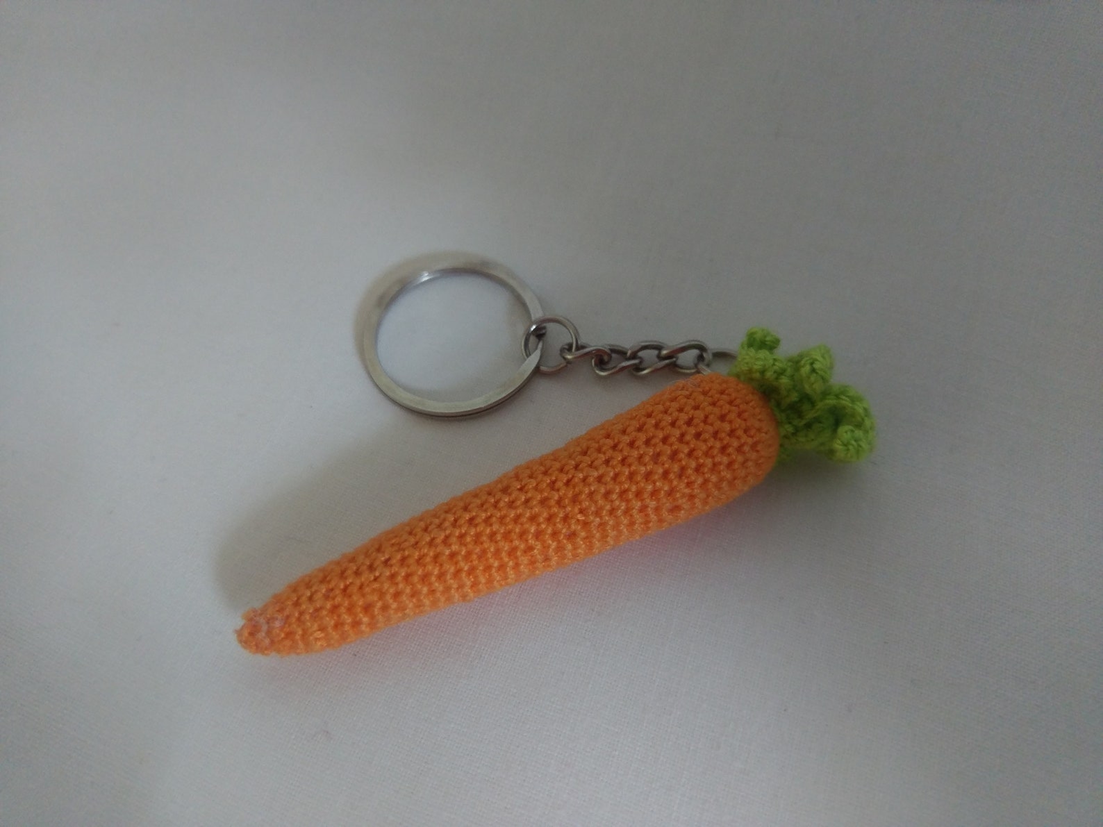 Keychain Crochet,crocheted Carrot,crochet Vegetables, Play Food,soft ...