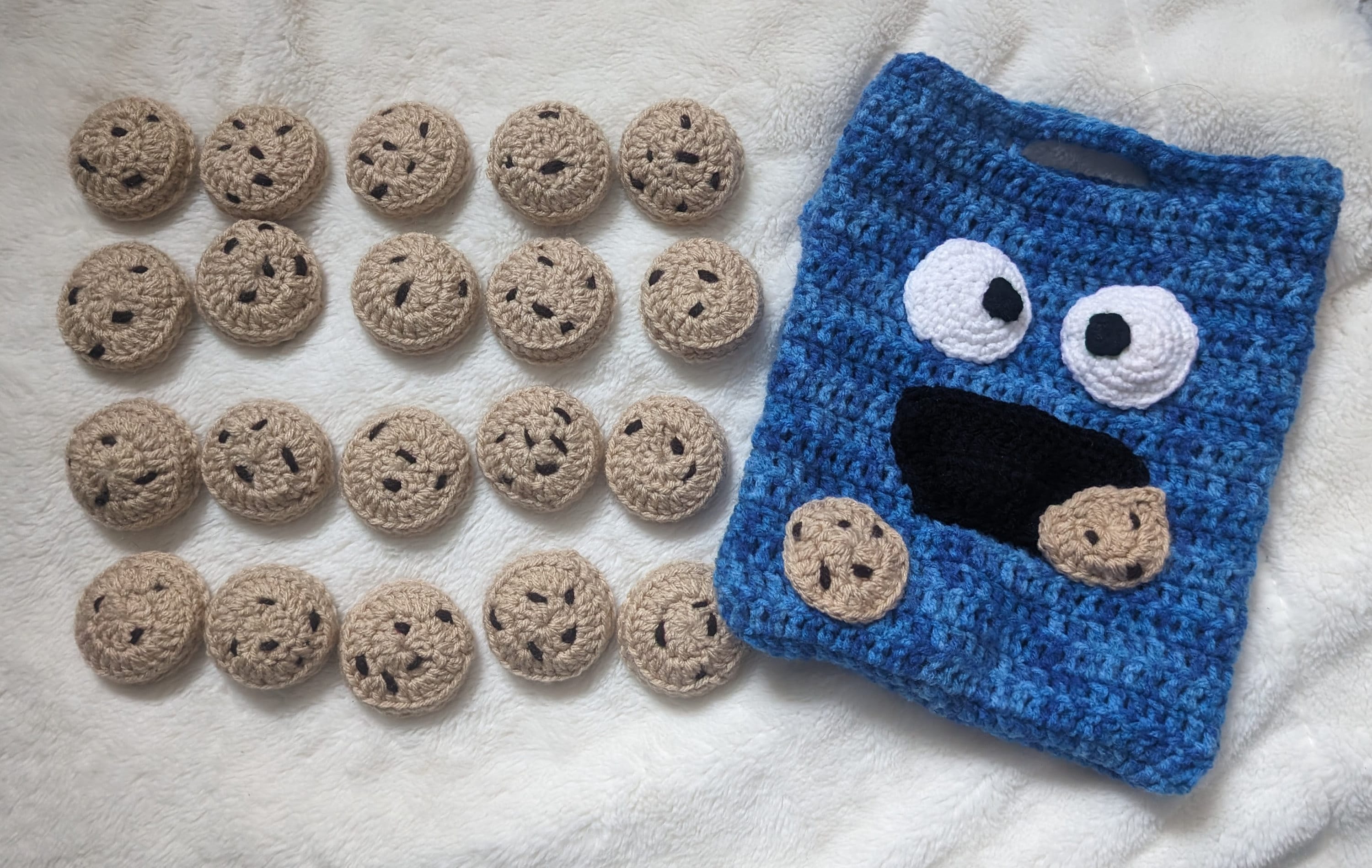 PATTERN ONLY: Cookie Monster Memory Game - Etsy