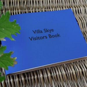 Leather Visitors Book - Etsy