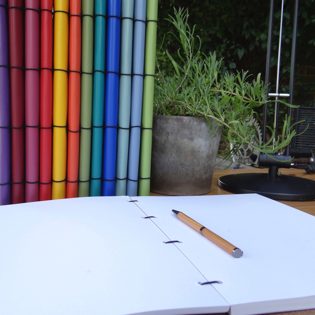 A4 Leather Book - Etsy