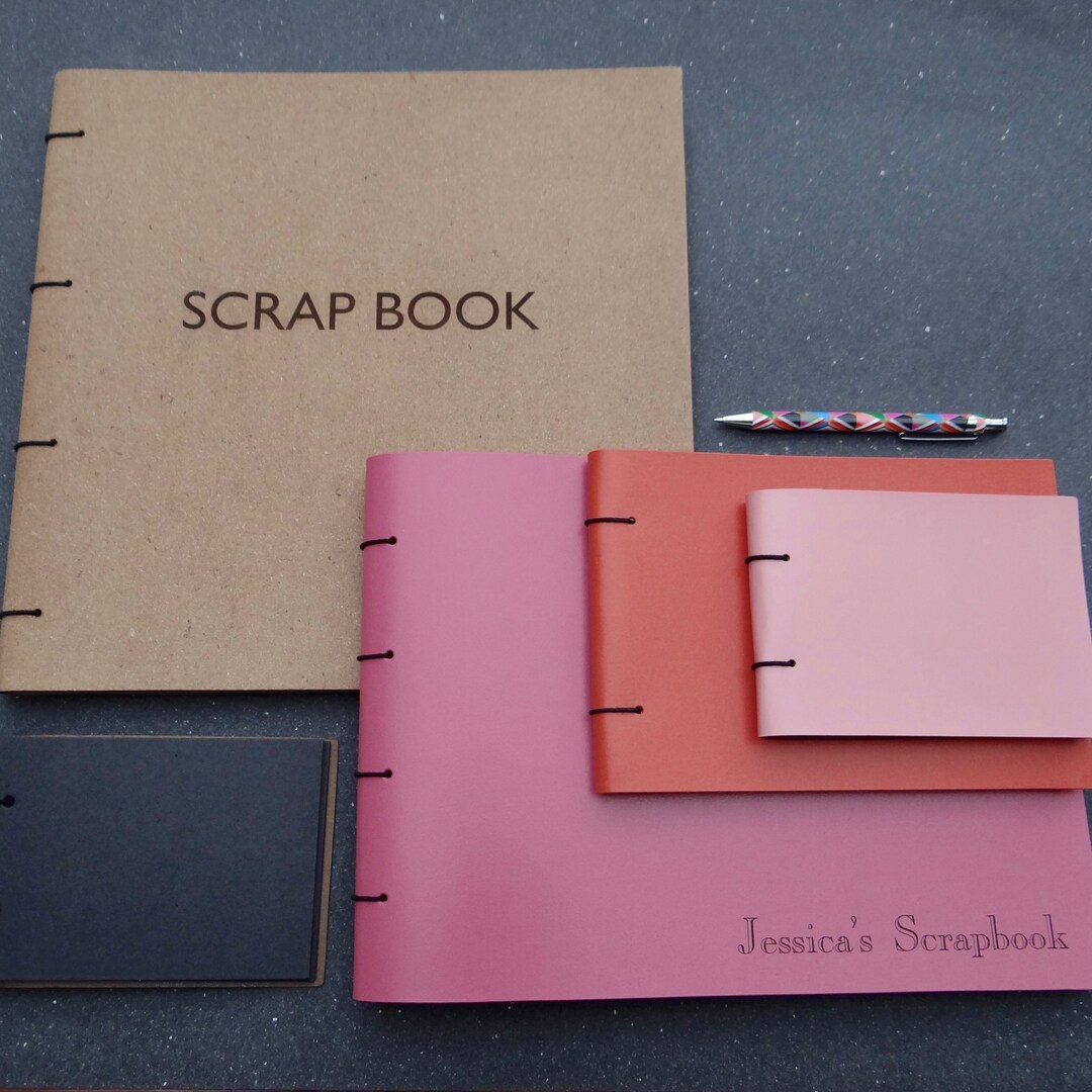 Leather Scrap Book - Etsy