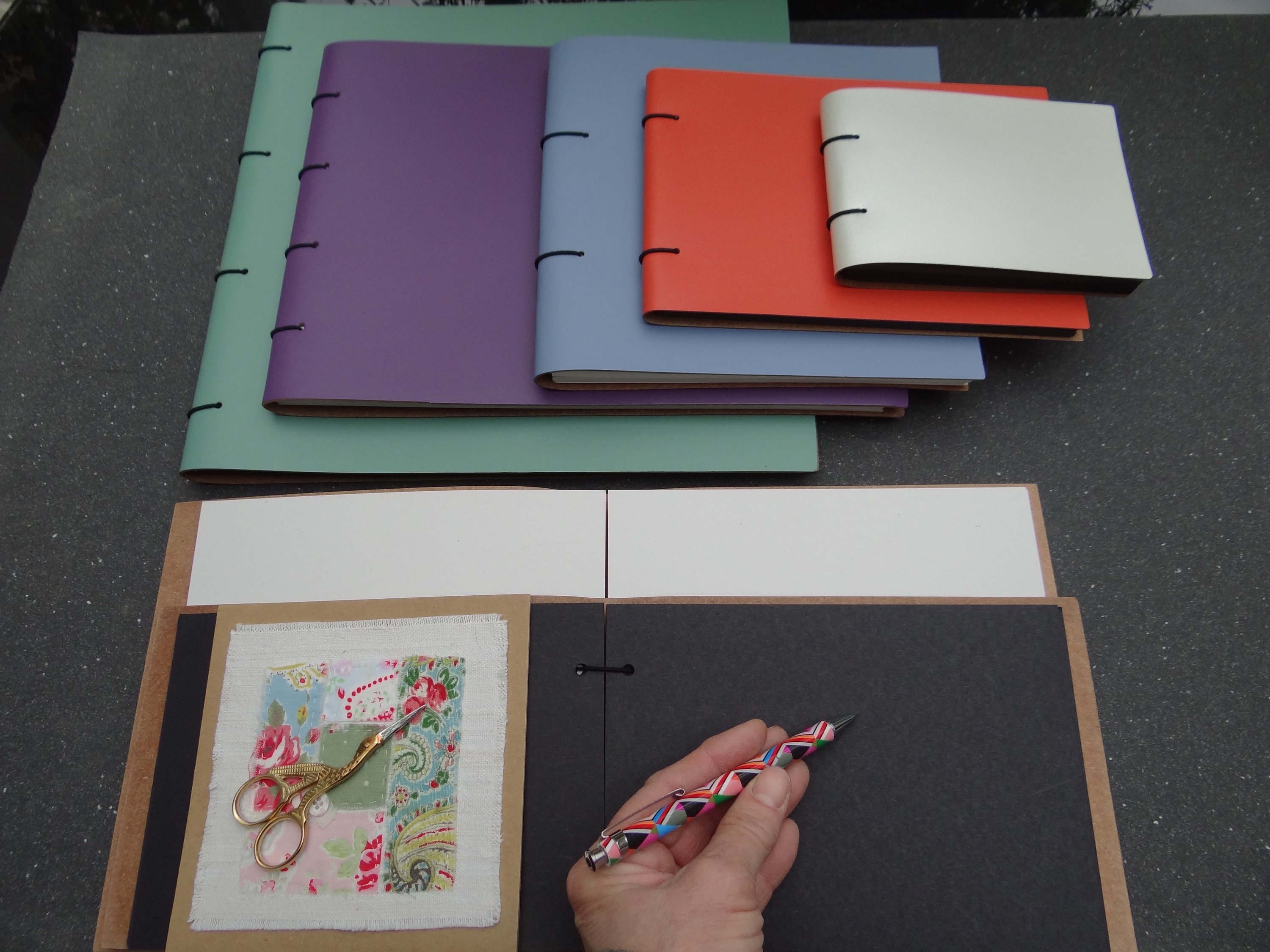 Leather Scrap Book | Etsy