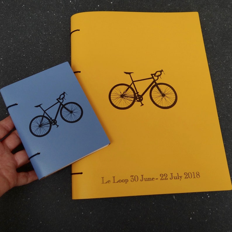 Personalised Leather Bicycle Journal | Etsy UK