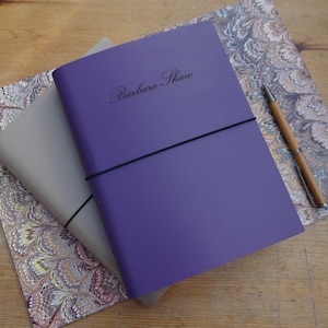 Personalised Leather Diary - Etsy UK