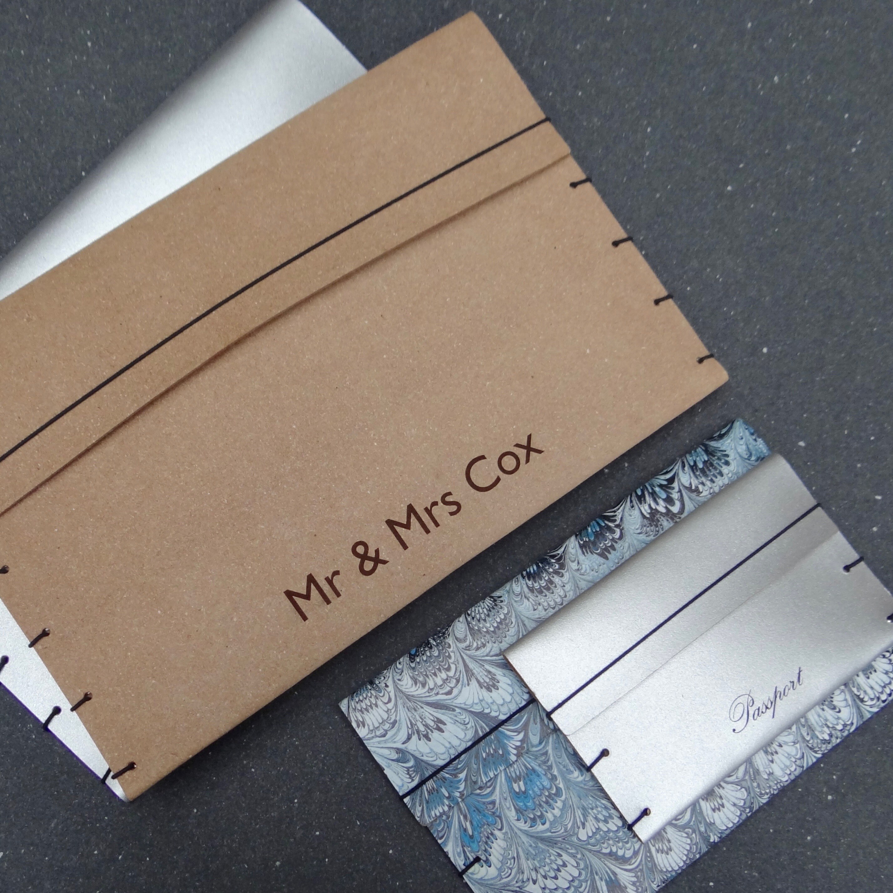 Personalised Leather Travel Wallet - Etsy UK