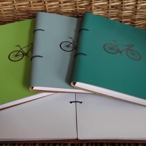Personalised Leather Bicycle Journal - Etsy UK