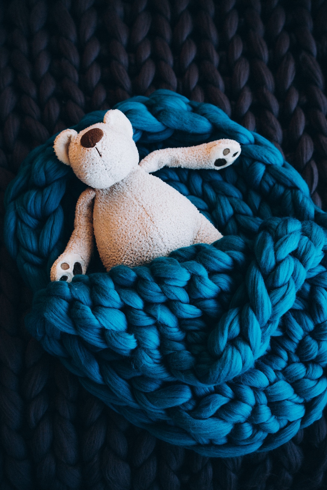 Blue Cocoon for Newborns Cocoon for Babies Cocoon From - Etsy