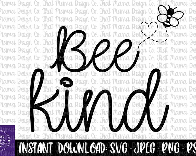 Kindness Svg-kindness Matters Svg-kindness Shirt-bee Kind Svg-bee Kind ...