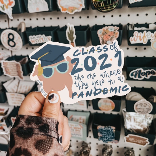 Class of 2021 Stickers - Etsy
