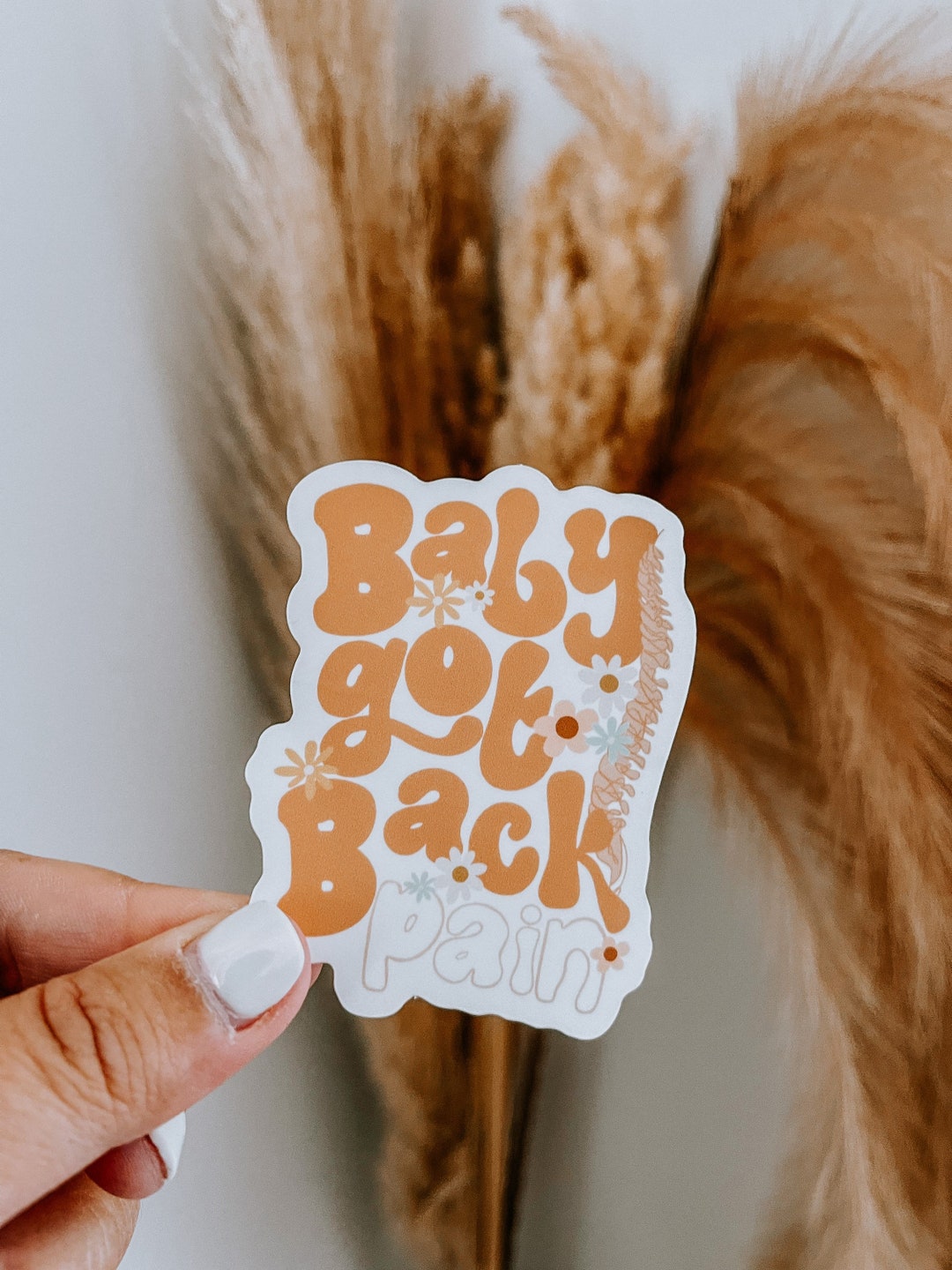 Back Pain Decal - Etsy