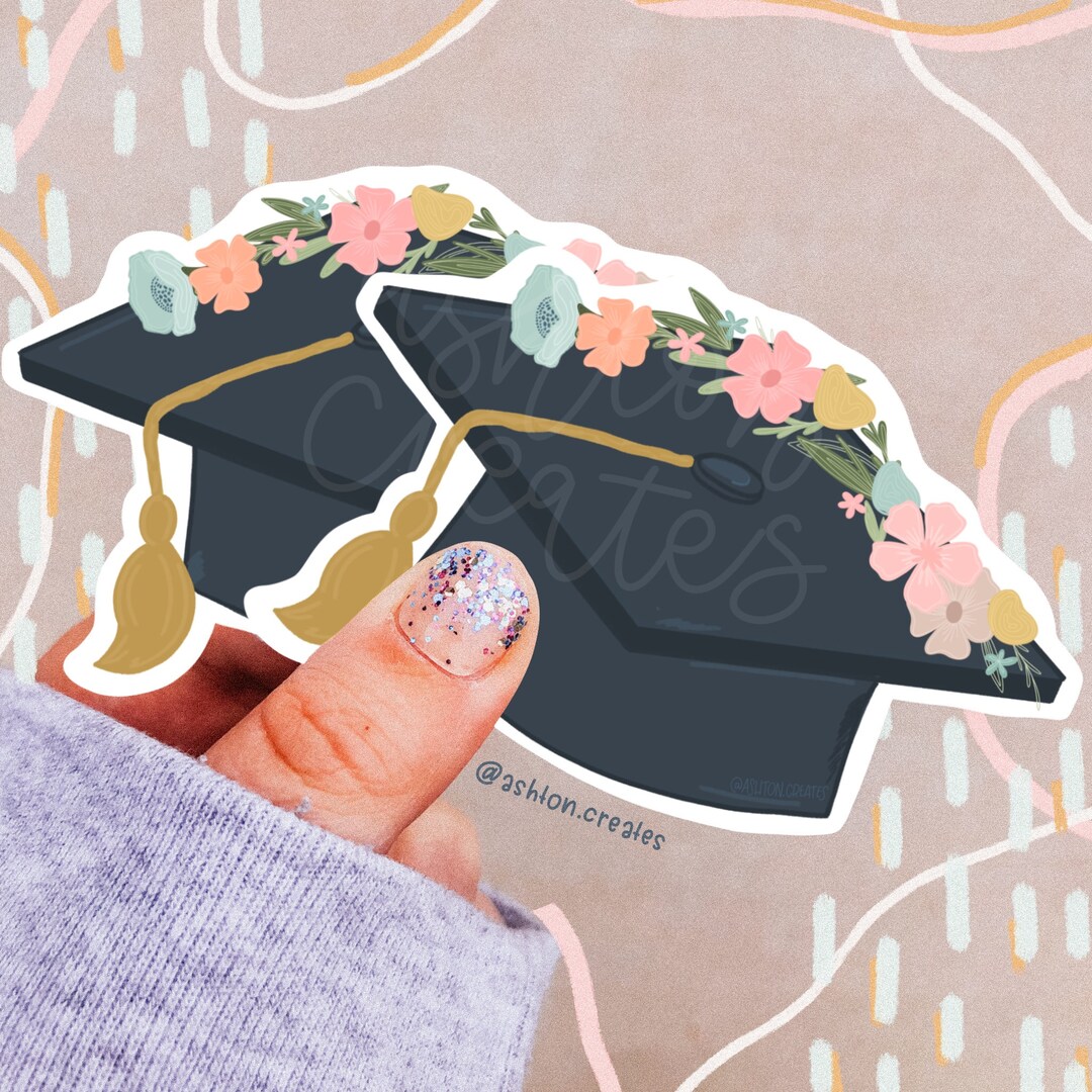 Graduation Cap Decal // Encouraging Decal // Class of 2020 Decal - Etsy