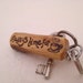 Handmade Pyrography Keyring 'always Time for Tea' - Etsy
