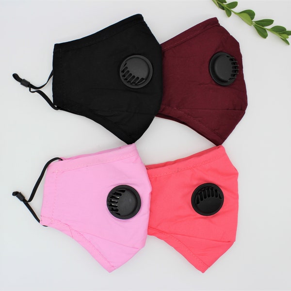 Face Mask With Filter - Etsy