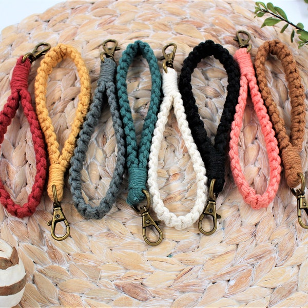 Braided Keychain - Etsy