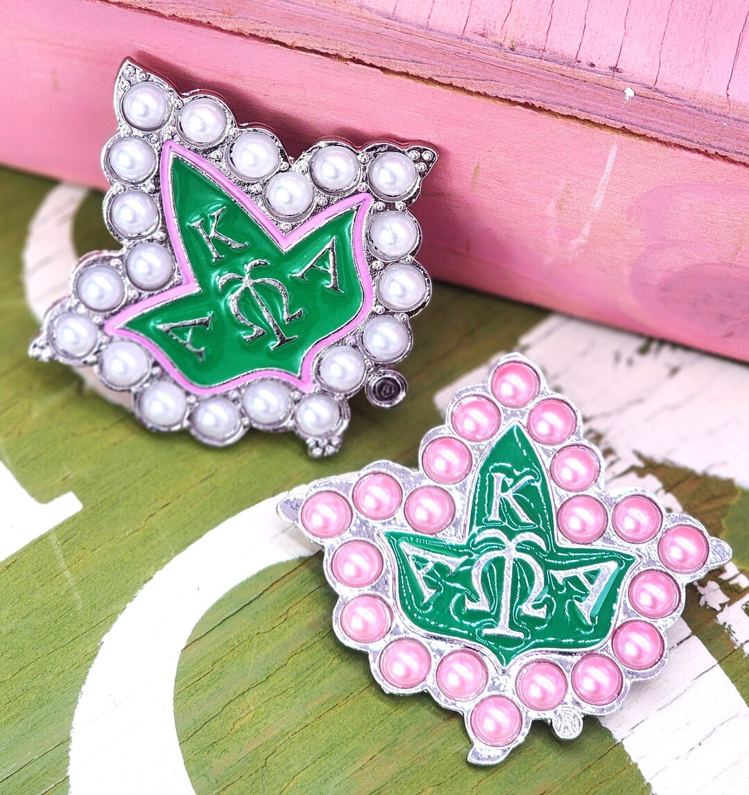 Custom AKA Sorority Brooch Pin, Alpha Kappa Alpha Sorority Gifts for ...