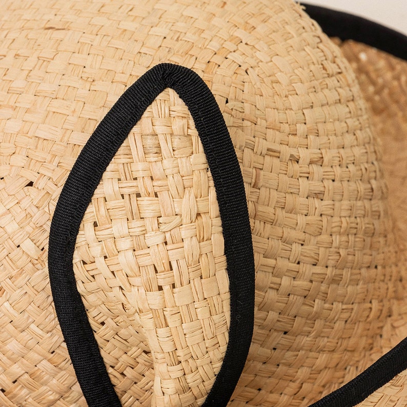 Pretty Bunny Straw Hat Raffia Straw Hat Kids Rabbit Hat for - Etsy