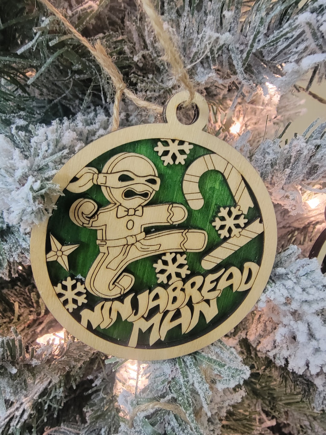 Ninjabread Man Ornament - Etsy