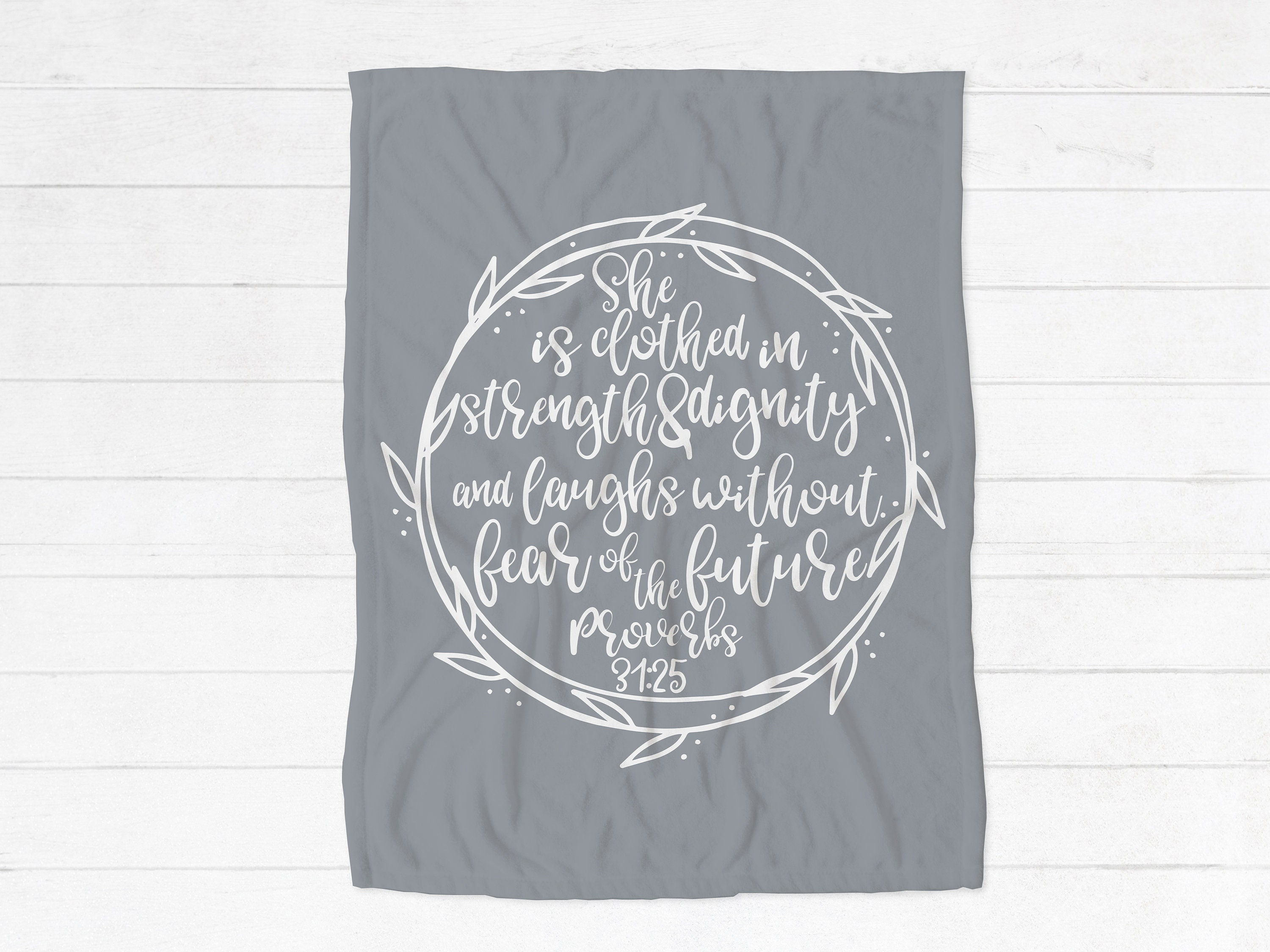 Scripture BLANKET Inspirational Gift Christian Gift - Etsy