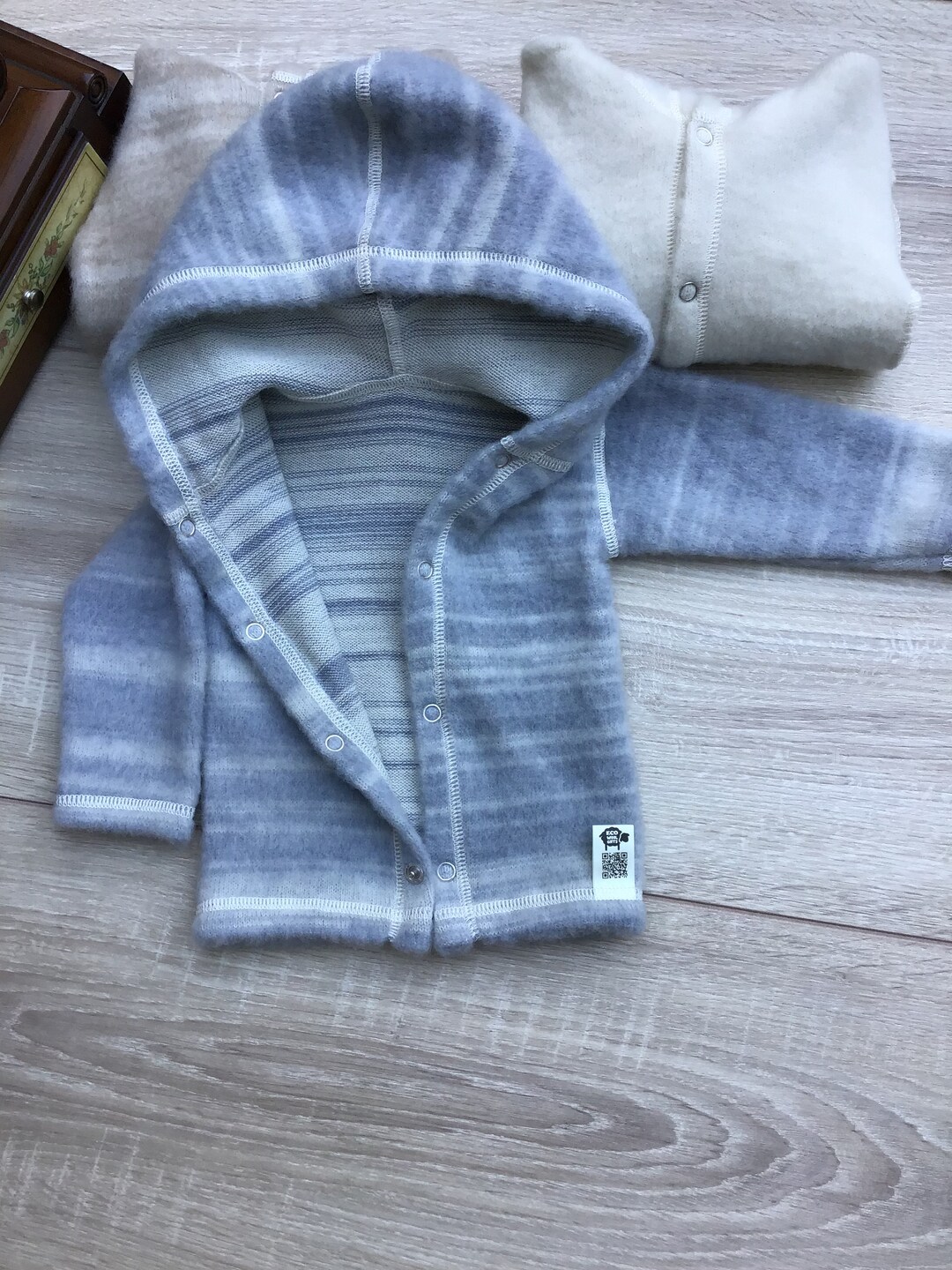 Baby Jacket Merino Wool Baby Hoodie Baby Sweater Wool Baby Clothes ...