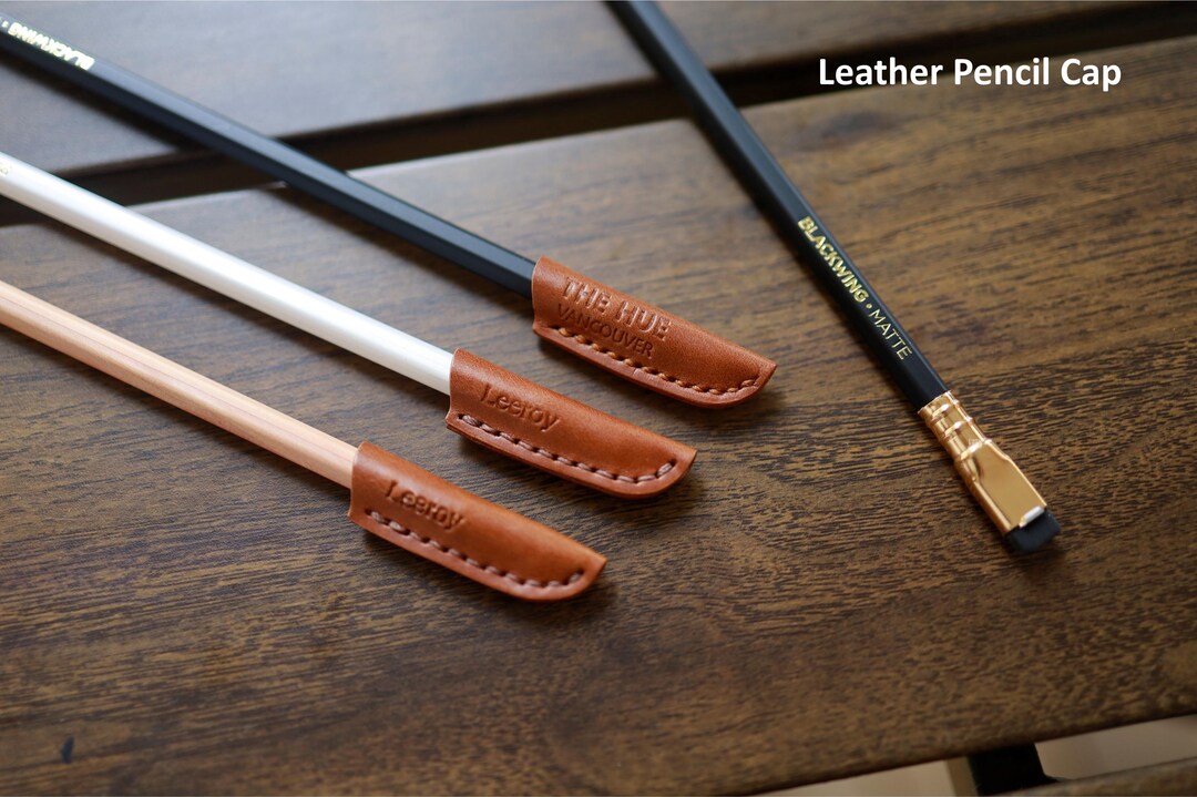 Leather Pencil Case. Buttero Leather Pencil Cap. Premium Pencil Case ...