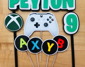 Xbox cake topper | Etsy