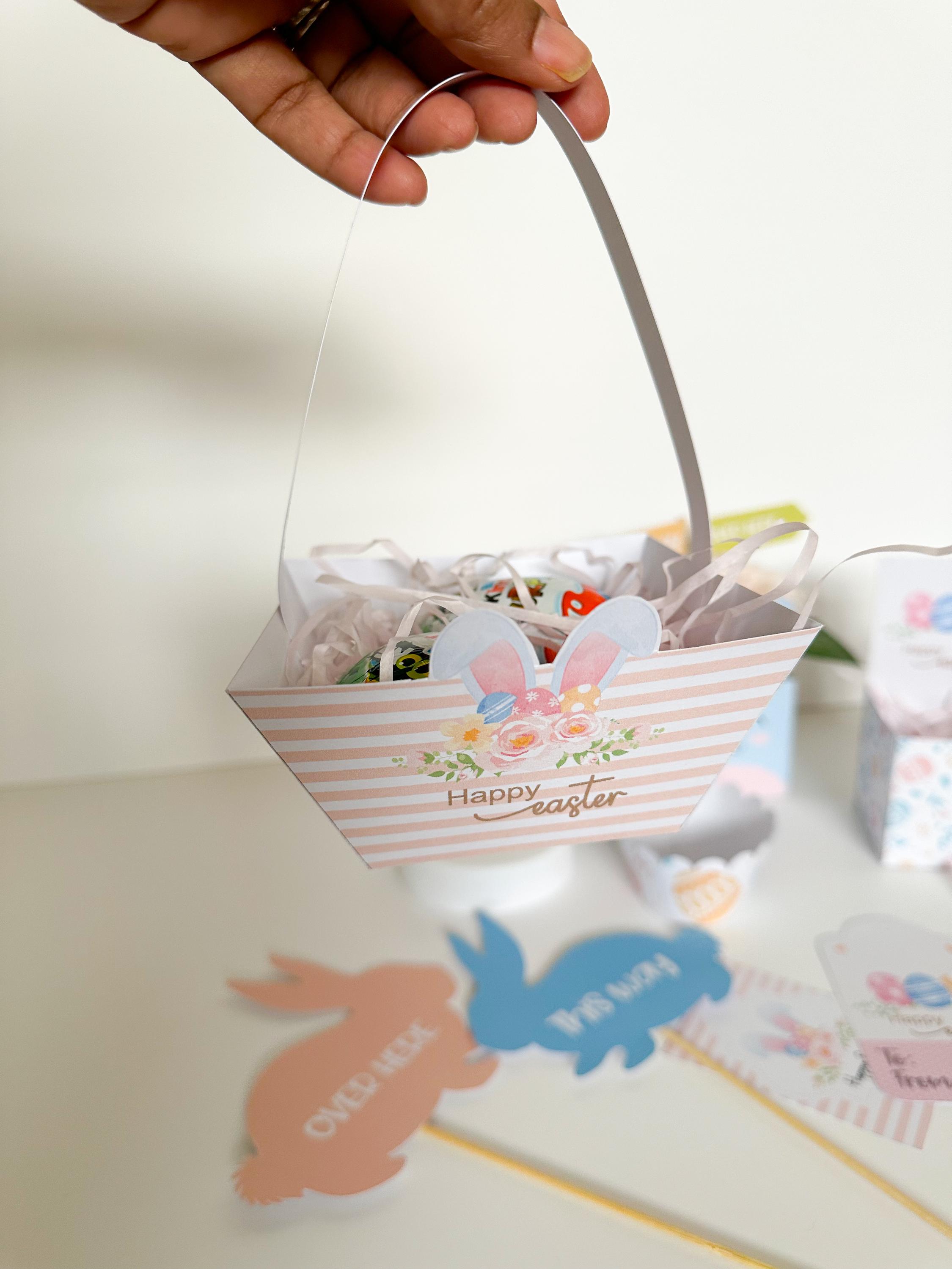 Printable Easter Party Kit: DIY Egg Hunt, Treat Boxes (A4 Download) - Etsy