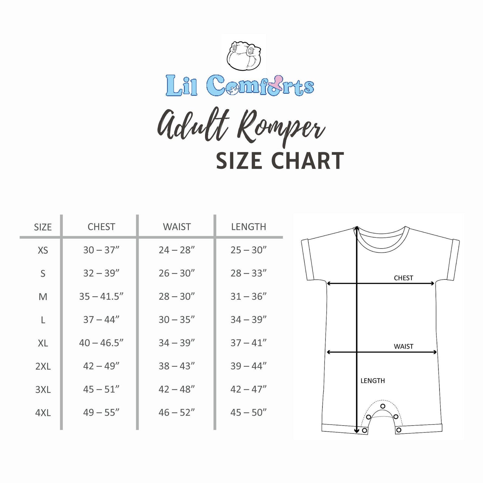ABDL Adult Baby Romper (lil Space) Bamboo Terry Romper - Etsy