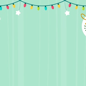 Customizable Christmas Classroom Background - ESL Online Teaching ...