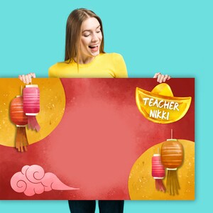 Customizable Chinese New Year Classroom Background - ESL Online ...