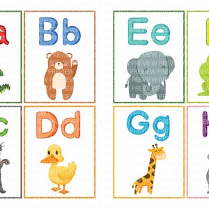 Alphabet Flashcards - Vipkid, Gogokid, ESL Online Teaching - Etsy