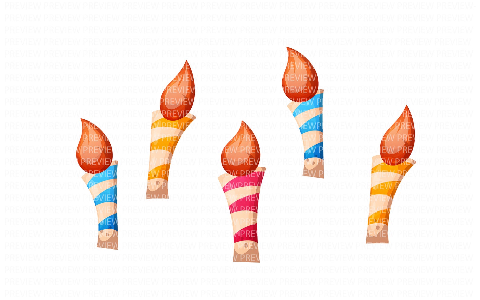Birthday Cake Candle Reward - ESL Online Teaching - Etsy