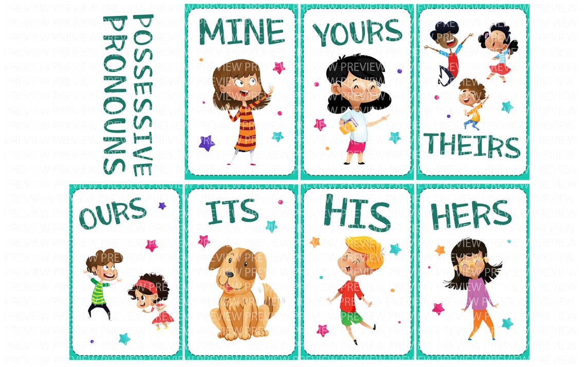 Flashcards - Subject Pronouns, Object Pronouns, Possessive Pronouns ...