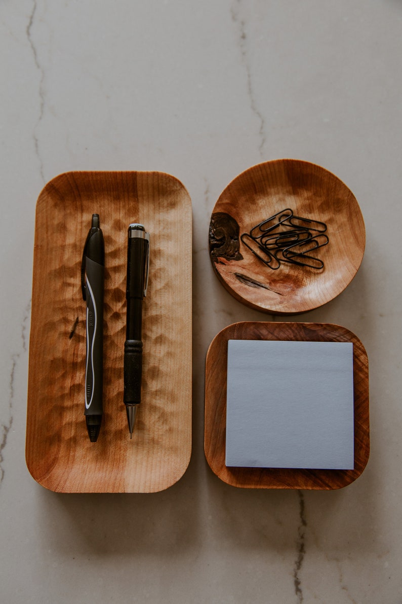 Solid Wood Desk Tray, Wood Work by B. Deacon - Etsy