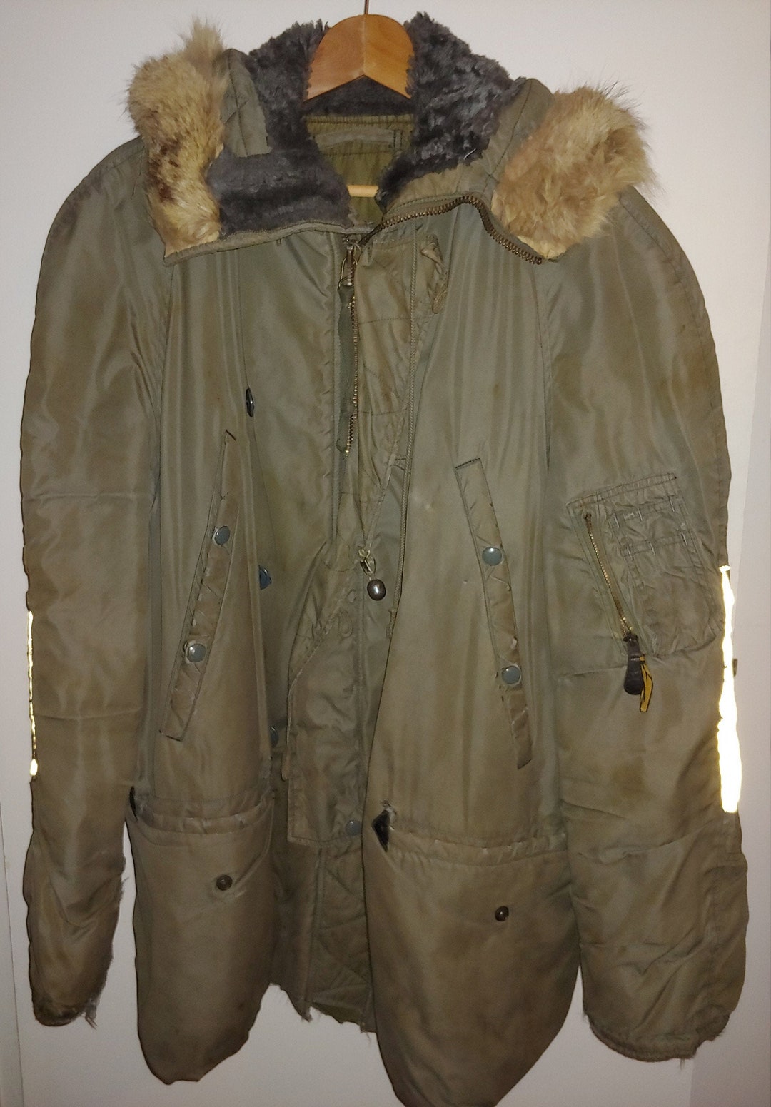 VINTAGE ARMY PARKA Mod Quadrophinia Style Jacket - Etsy
