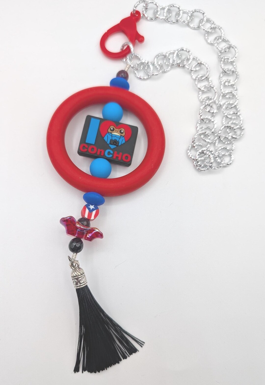 Puerto Rico Sapo Concho Car Charm | Rearview Mirror Hanger | Puerto ...