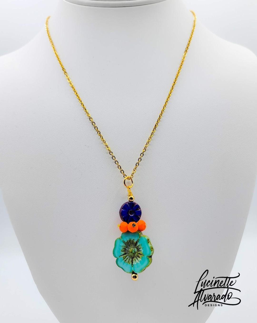 Summer Necklace, Beach Jewelry, Sun-themed Necklace - Etsy