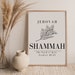 Shammah Printable Wall Art, Names of God, Christian Wall Art, Bible ...